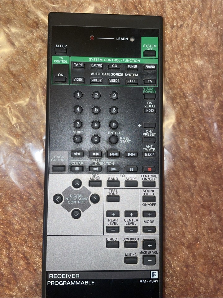 Sony str-d1015 5.1 channel 260W AMFM stereo receiver A/V control center ...