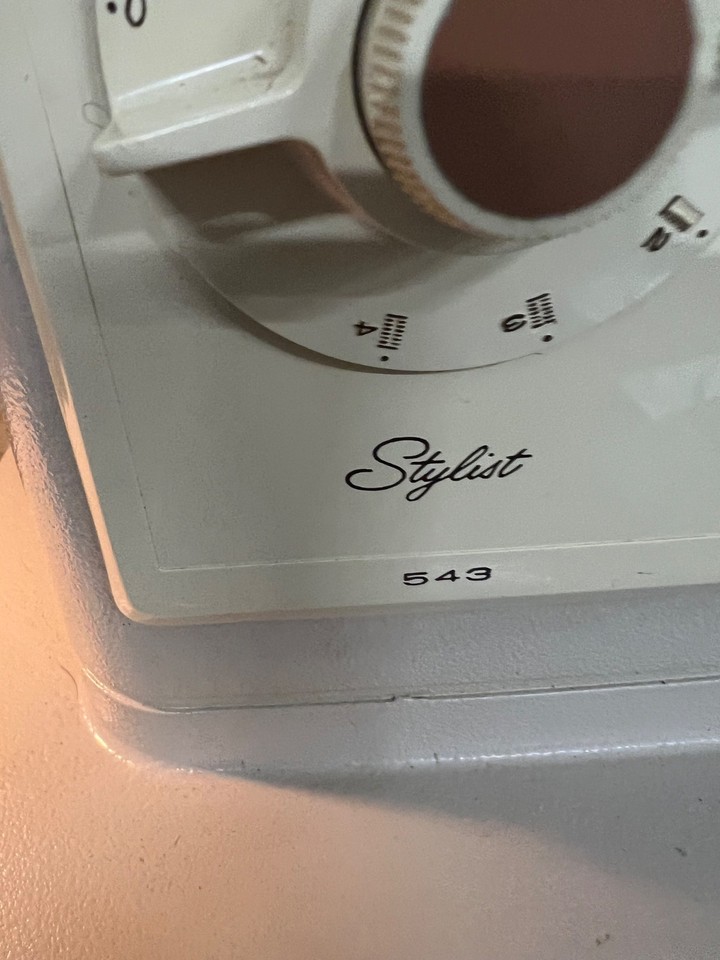 Vintage 1970s Singer Stylist 543 Sewing Machine RARE | eBay