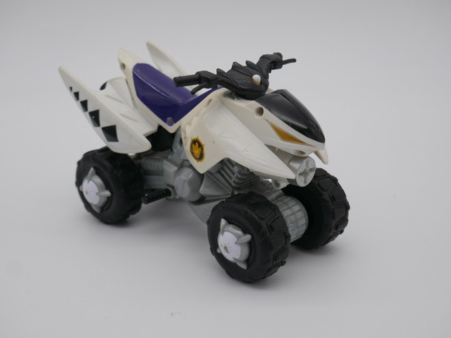Bandai Power Rangers White Dino Thunder ATV Vehicle for sale online | eBay