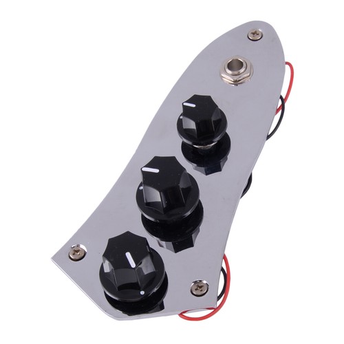 Loaded Switch Control Plate Prewired Fit for Fender Jazz Bass Guitars ...