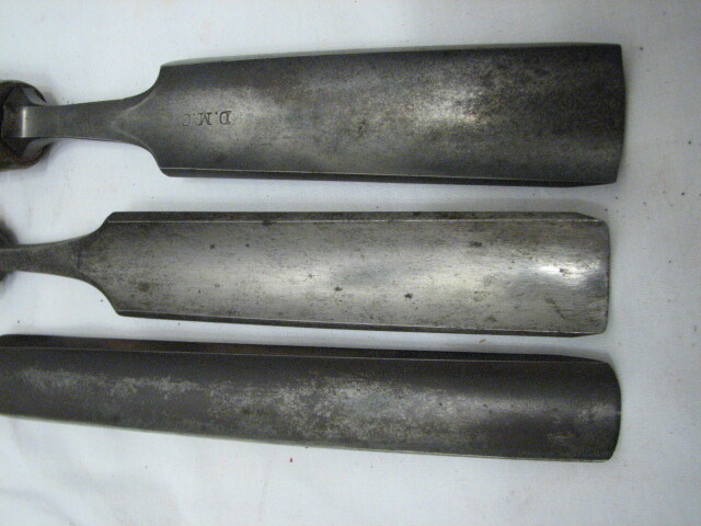 Lot Woodworking Gouge Chisels James Swan Buck Crank Neck Crane Carving ...