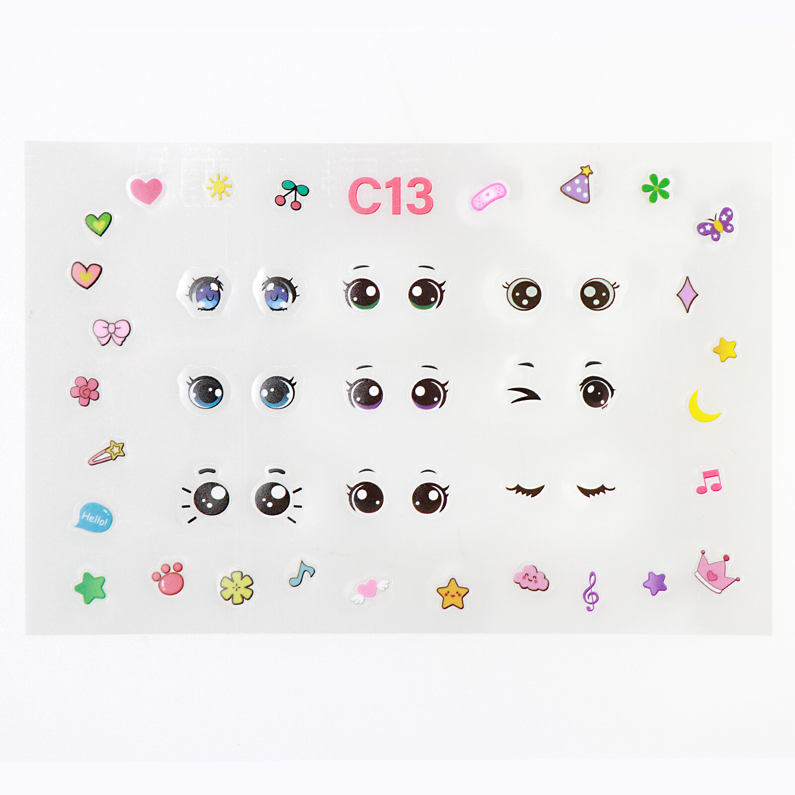 LPS Custom Eyes Stickers 6pcs for lps Cat Collie Great Dane No White ...