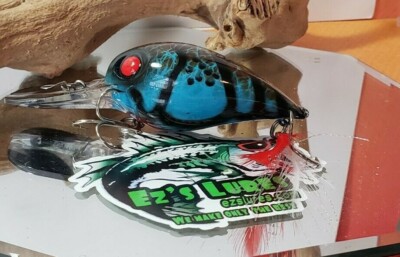 Custom painted Mag Wiggle wart crankbait (Missouri Craw)) | eBay