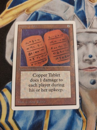 Copper Tablet MTG Unlimited Uncommon Artifact Near-Mint x1 GG9 | eBay
