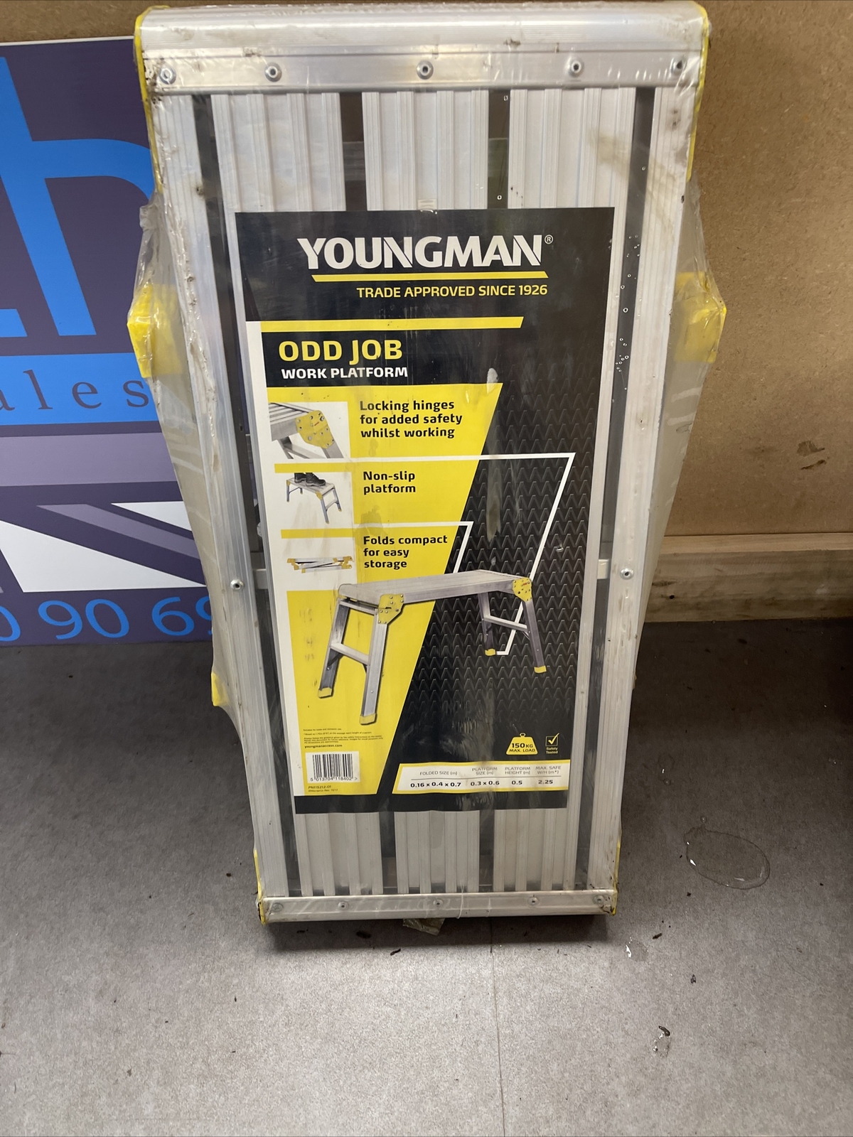 Youngman 31089818 Odd Job Work Platform 0.5 Metres (0.3 x 0.6m Platform ...