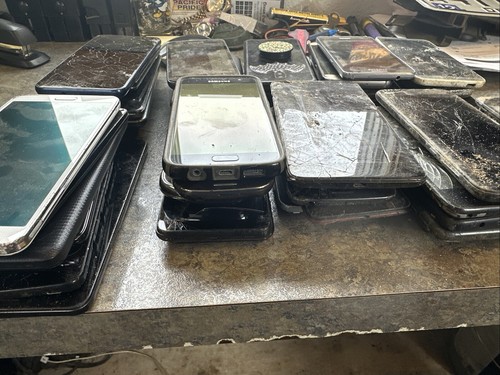 52 Smart Cell Phones For Parts Scrap Gold Lot Broken | eBay