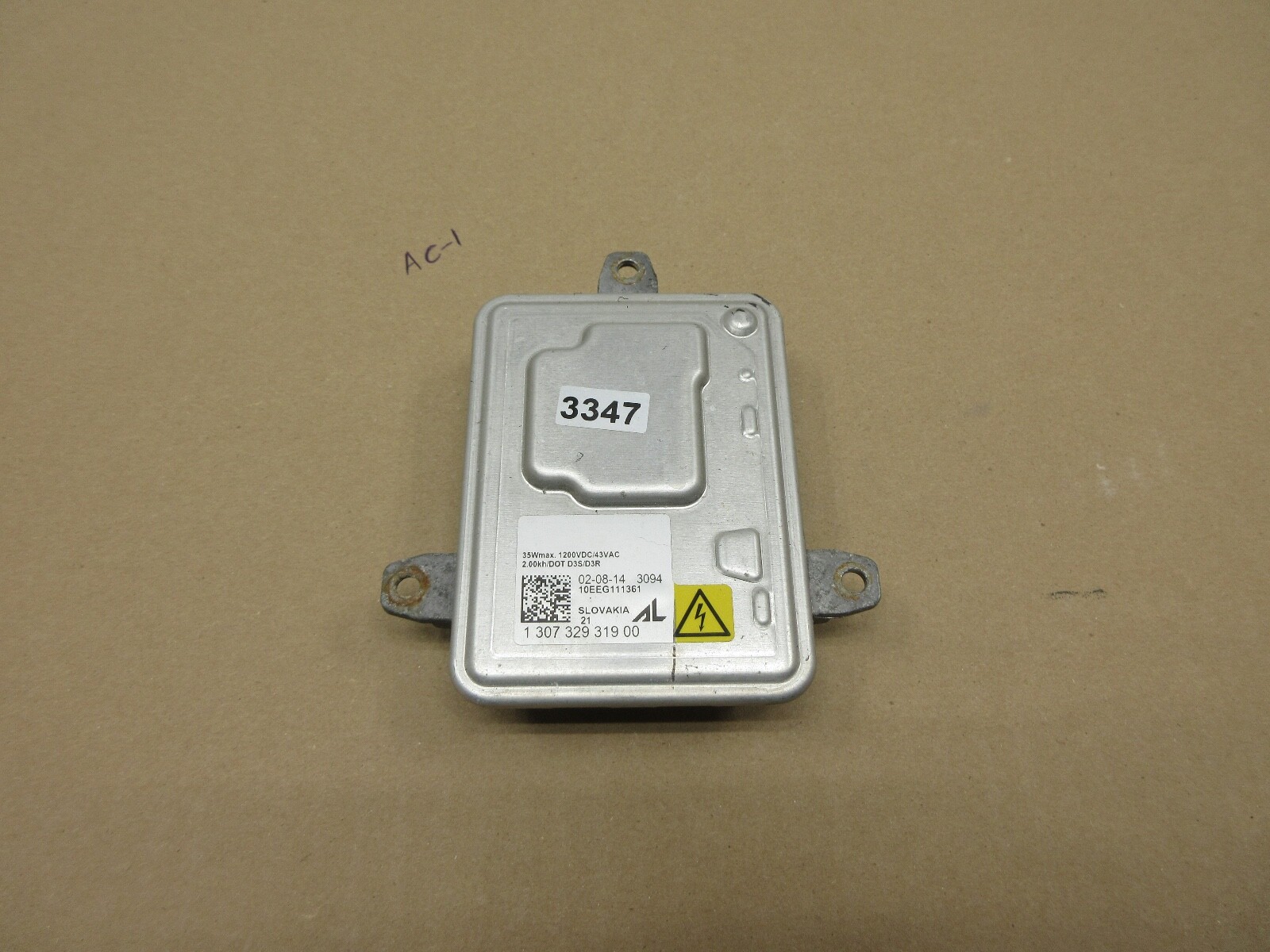 CADILLAC XT5 1 307 329 319 00 OEM HID Headlight Module Unit BALLAST ...