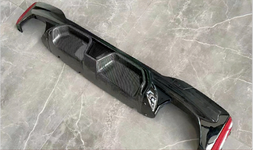 Rear Lower Diffuser for BMW 5 Ser G30 2018-2022 Modify to M5 CS Look W ...