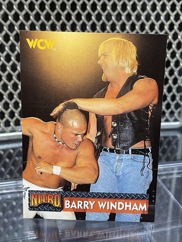 1999 Topps WCW Barry Windham Wrestling Card #29 NWA WWE NJPW Texas ...