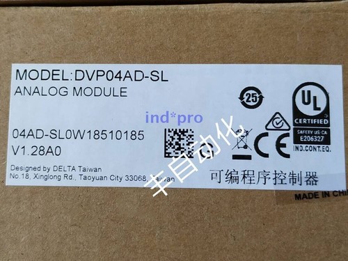 DVP04AD-SL programmable control left expansion module DVP04DA-SL | eBay
