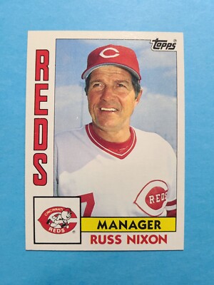 RUSS NIXON 1984 TOPPS BASEBALL CARD # 351 F6159 | eBay
