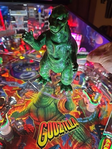 Godzilla Toy Authentic for Stern Pinball Machine Mod Upgrade | eBay