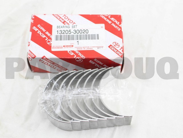 Toyota Genuine 1320530020 Bearing Set Connecting Rod 13205-30020 for ...