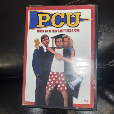 PCU 1994 DVD Widescreen Fullscreen David Spade Jeremy Piven INSERT OOP ...
