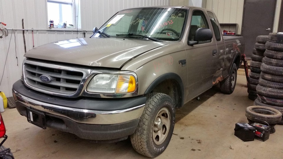 2003 FORD F150 SUPER CAB DRIVER LEFT FRONT DOOR ASSY ARIZONA BEIGE ...