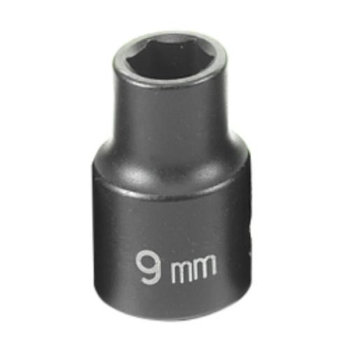 Grey Pneumatic 1009M 3/8" Drive Standard Metric Impact Socket - 9mm ...