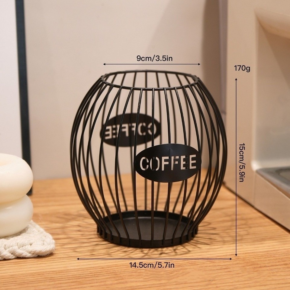 Large Capacity Coffee Pod Holder Irregular Shape Coffee Creamer ...