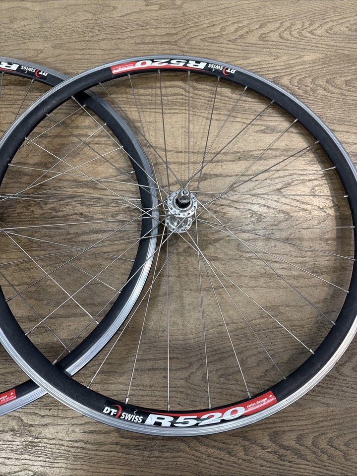 Campagnolo Chorus DT Swiss R520 Road Bike Wheelset 32h 9-11 Speed Black ...