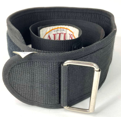 Genuine ALTUS Black Athletic Weight Lifting Training Belt AWB-4 Large ...