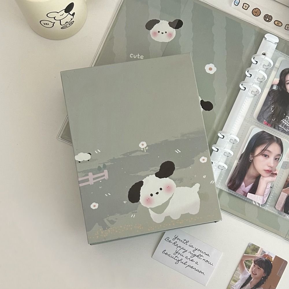 Binder Loose-leaf Album A6 Photocard Holder Photocard Collection Books ...