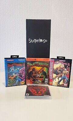 Splatterhouse Personal Collection LOT Of 4 games And Terror Mask | eBay