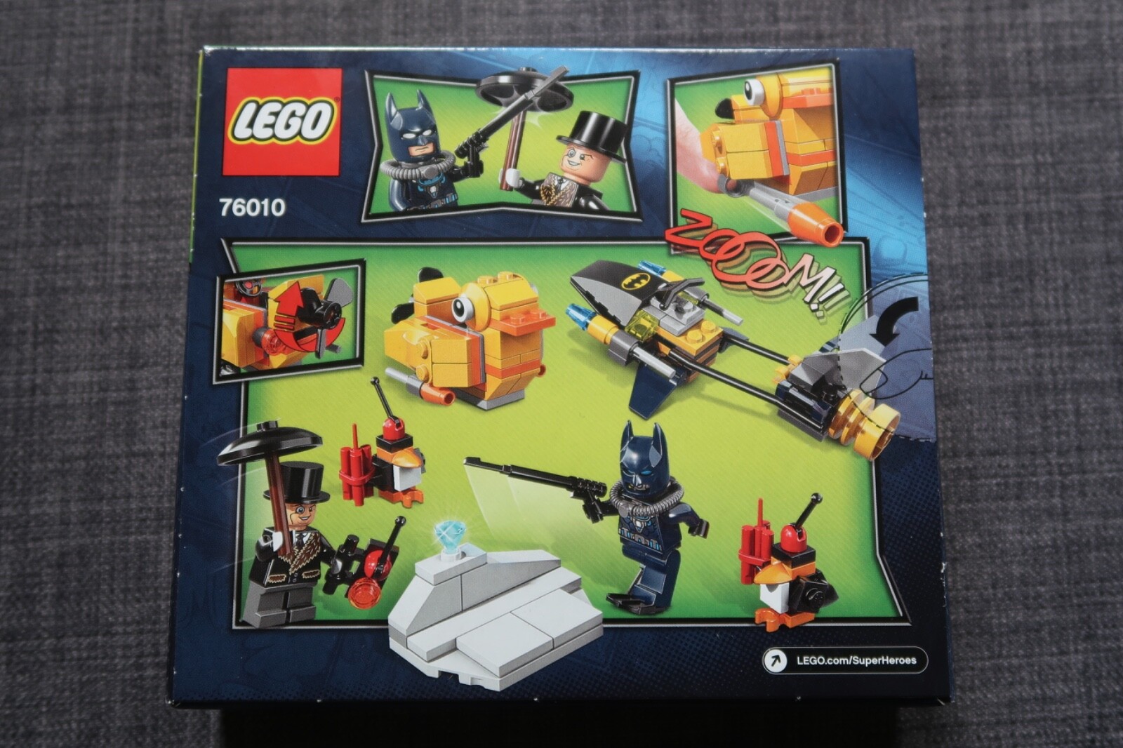 LEGO 76010 - DC COMICS - BATMAN PENGUIN FACE OFF - NEUF - SCELLE | eBay