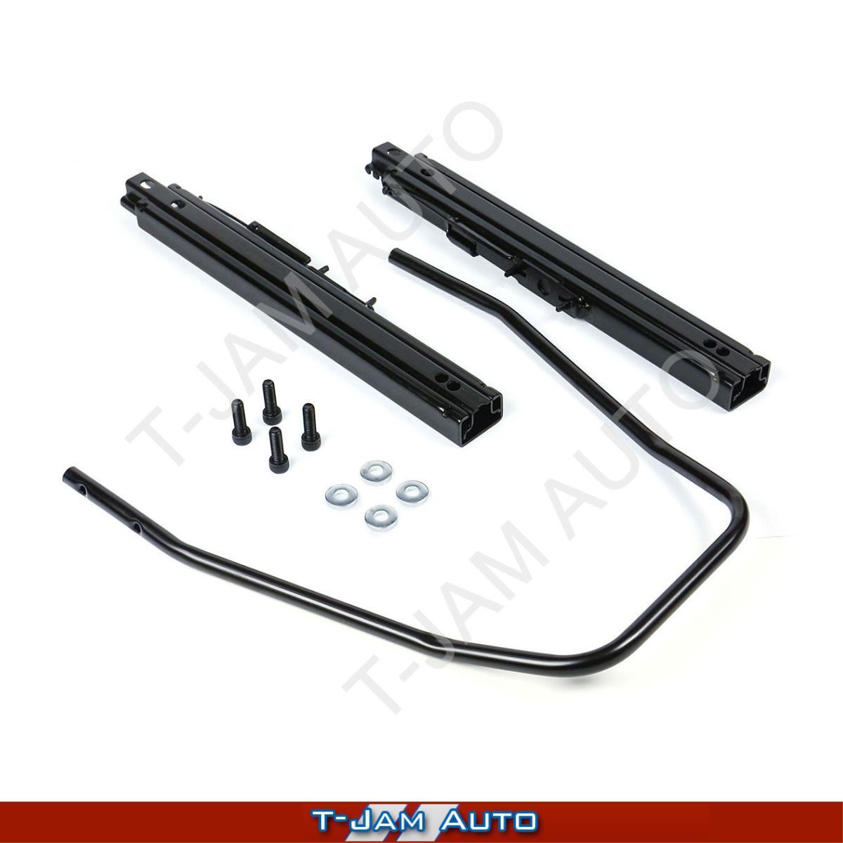 SAAS Universal Seat Slides 1 x Adjuster Mount Rail Adaptor Sports & 4x4 ...