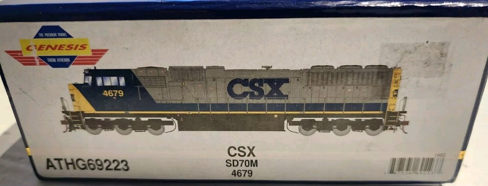 Athearn Genesis HO Scale SD70M Diesel CSX #4679 DCC | eBay