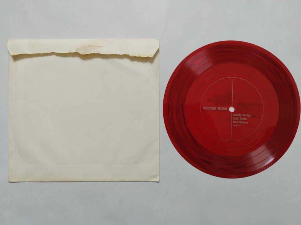 DURAN DURAN / A-HA - INTERVIEW - JAPAN PRESS 7" RED FLEXI DISC - VIVA ...