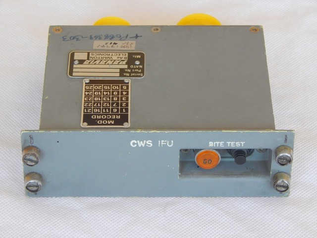 Panavia Tornado Interface Central Warning Panel From Aircraft Za356 ...