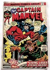CAPTAIN MARVEL #35 1974 Vintage The NEW Captain Marvel! Alfredo Alcala ...