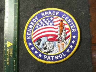 Federal NASA Kennedy Space Center Cape Canaveral Security Police patch ...