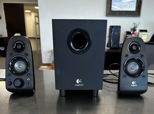 Logitech Z323 2.1 Speaker System with Subwoofer 360 Sound PC / MAC 980 ...
