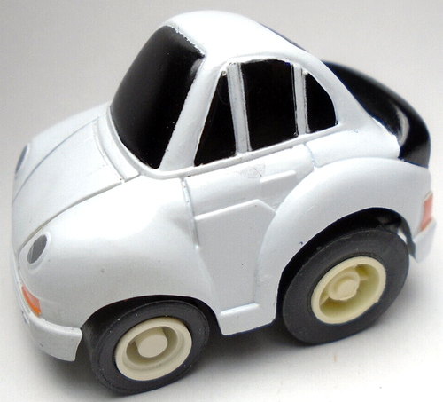 1988 FUNRISE MINI VOLKSWAGEN BEETLE BUG WHITE 1 3/4" PULLBACK & GO ...