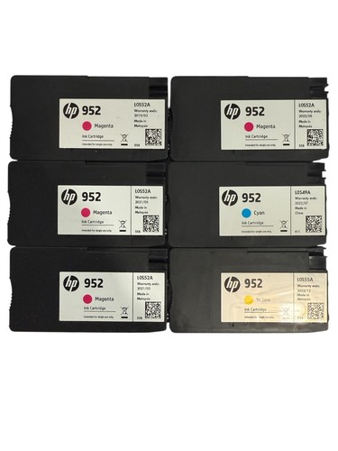 HP - 952 Ink Cartridges - Cyan/Magenta/Yellow (D) | eBay