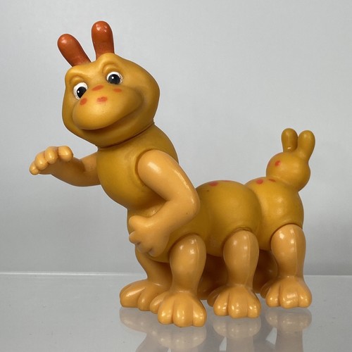 Vintage 1986 Teddy Ruxpin Grubby Caterpillar Poseable PVC Figure - HTF ...