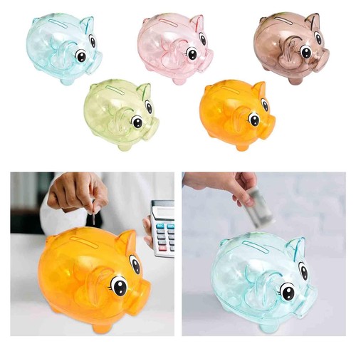 Piggy Bank Pig Saving Pot Desktop Ornament Gift Pig Sculpture for Adult ...