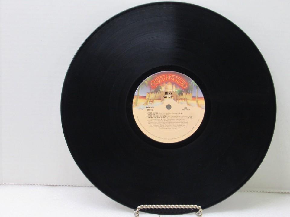 KISS Alive! Casablanca Records NBLP-7020 1975 2-LP Gatefold 1st Press ...