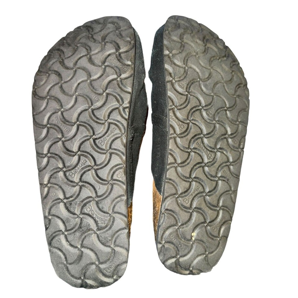 Birkenstock Betula Clog Women's 8 Narrow Black Zebra Kiltie Leather ...