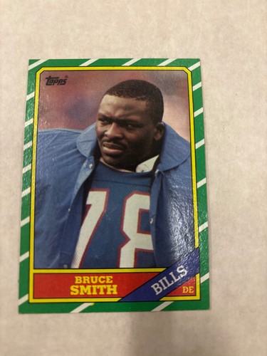 1986 Topps #389 Bruce Smith RC Rookie Card Buffalo Bills | eBay