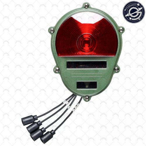 Humvee Tail-Light - 24v Green Plastic Housing w/ Red Lens ;11614157 ...