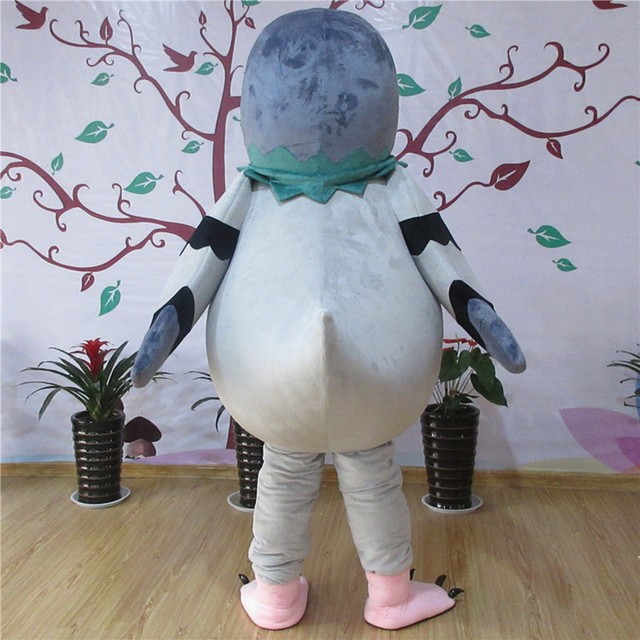 New Big Bird Pigeon Mascot Costume Halloween Suit Fancy Dress Adult ...