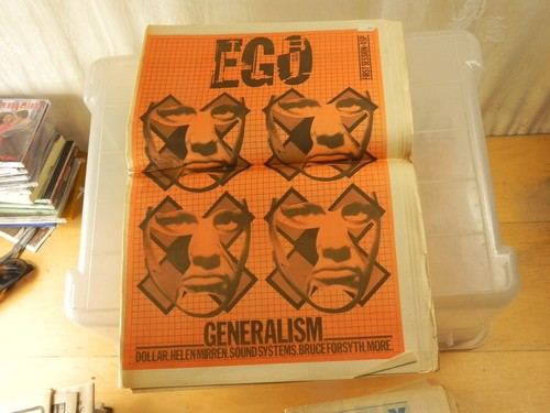 Ego- UK Newspaper / Magazine - 1980's | eBay