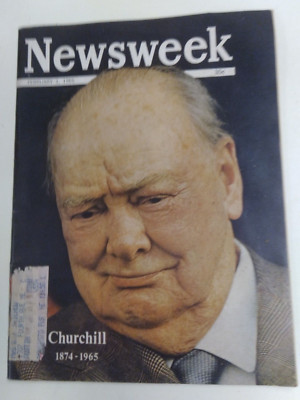 Newsweek Magazine February 1, 1965 Winston Churchill | eBay
