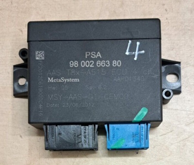 2012 PEUGEOT 3008 MK1 PDC PARKING DISTANCE CONTROL MODULE UNIT ...