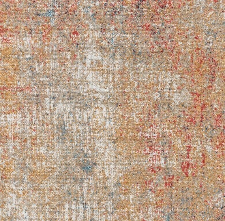 Cecelia Abstract Boho Distressed Terracotta Outdoor Indoor Floor Rug ...