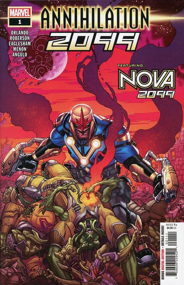 ANNIHILATION 2099 SERIES LISTING (#1 AVAILABLE/NOVA/WOLVERINE/MARVEL ...