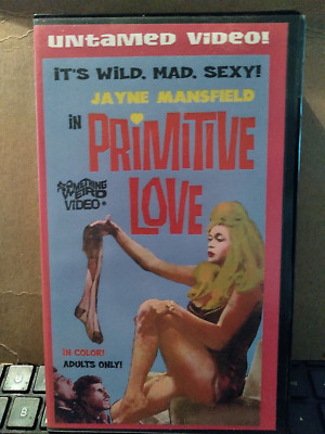 PRIMITIVE LOVE (1964) $13.78 VHS JAYNE MANSFIELD, JOHNNY LEGENDS CLAMSHELL VG! | eBay
