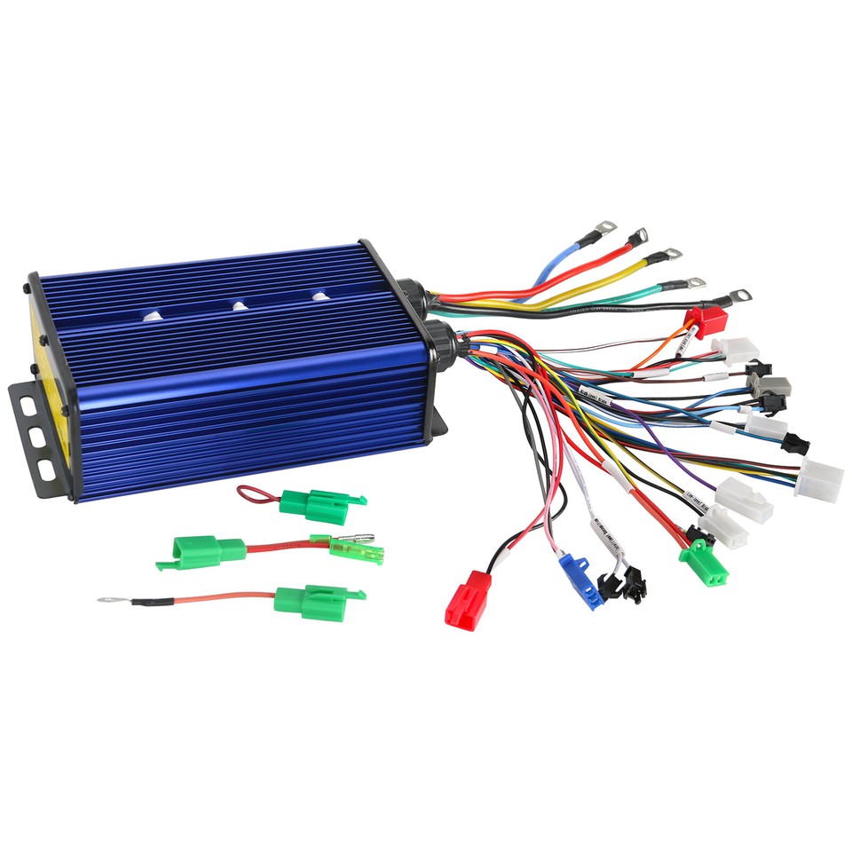 48V 60V 72V 3000W Brushless Motor Controller Kit E Bike Scooter Razor ...