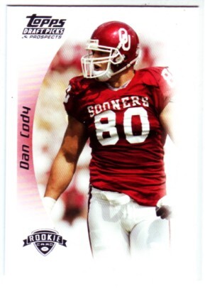 2005 Topps Draft Picks and Prospects Football Card #122 Dan Cody Rookie ...